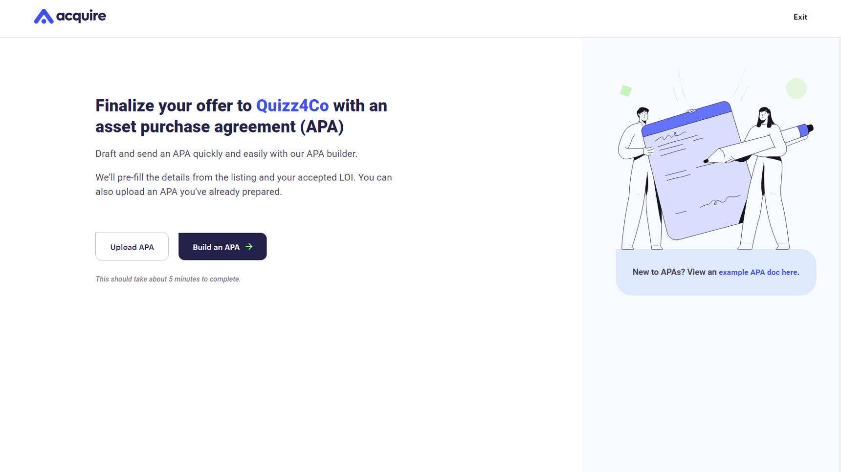 How can I add additional terms to an APA?